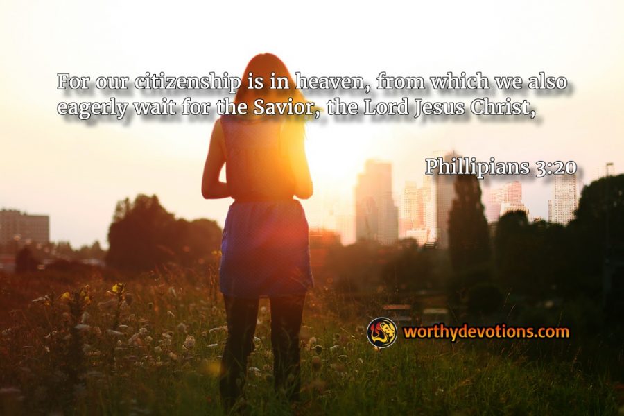 Be a good citizen! - Worthy Christian Devotions - Daily Devotional